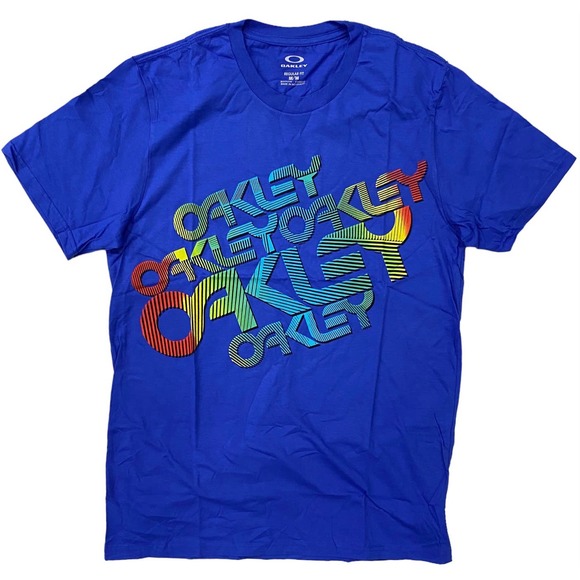 Oakley | Shirts | Oakley Mens Shredder Retro Factory Pilot Logo Graphic ...